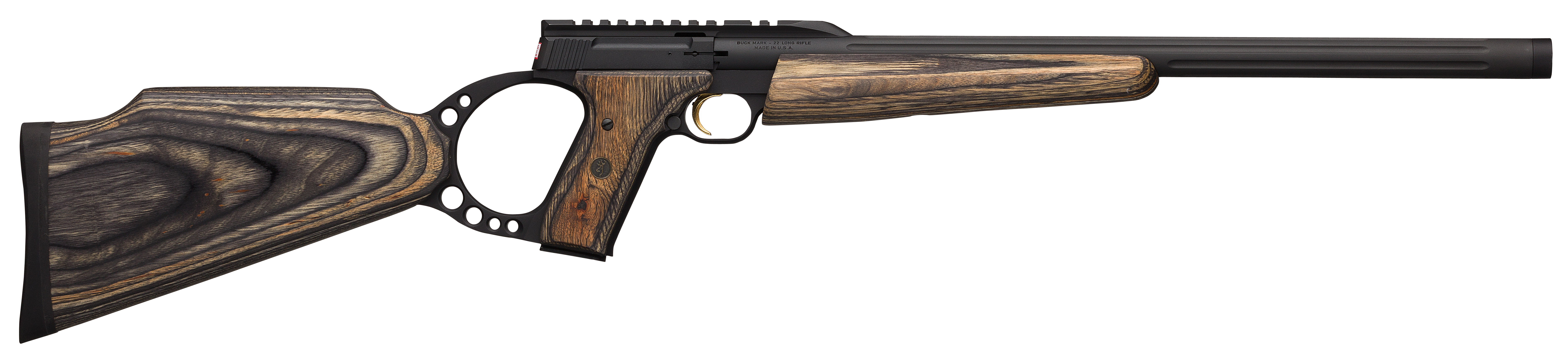 Buck Mark Rifle Target Gray Laminate Muzzle Brake - Browning